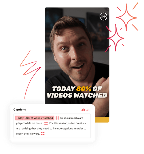 Add Animated Captions to Video - Zubtitle